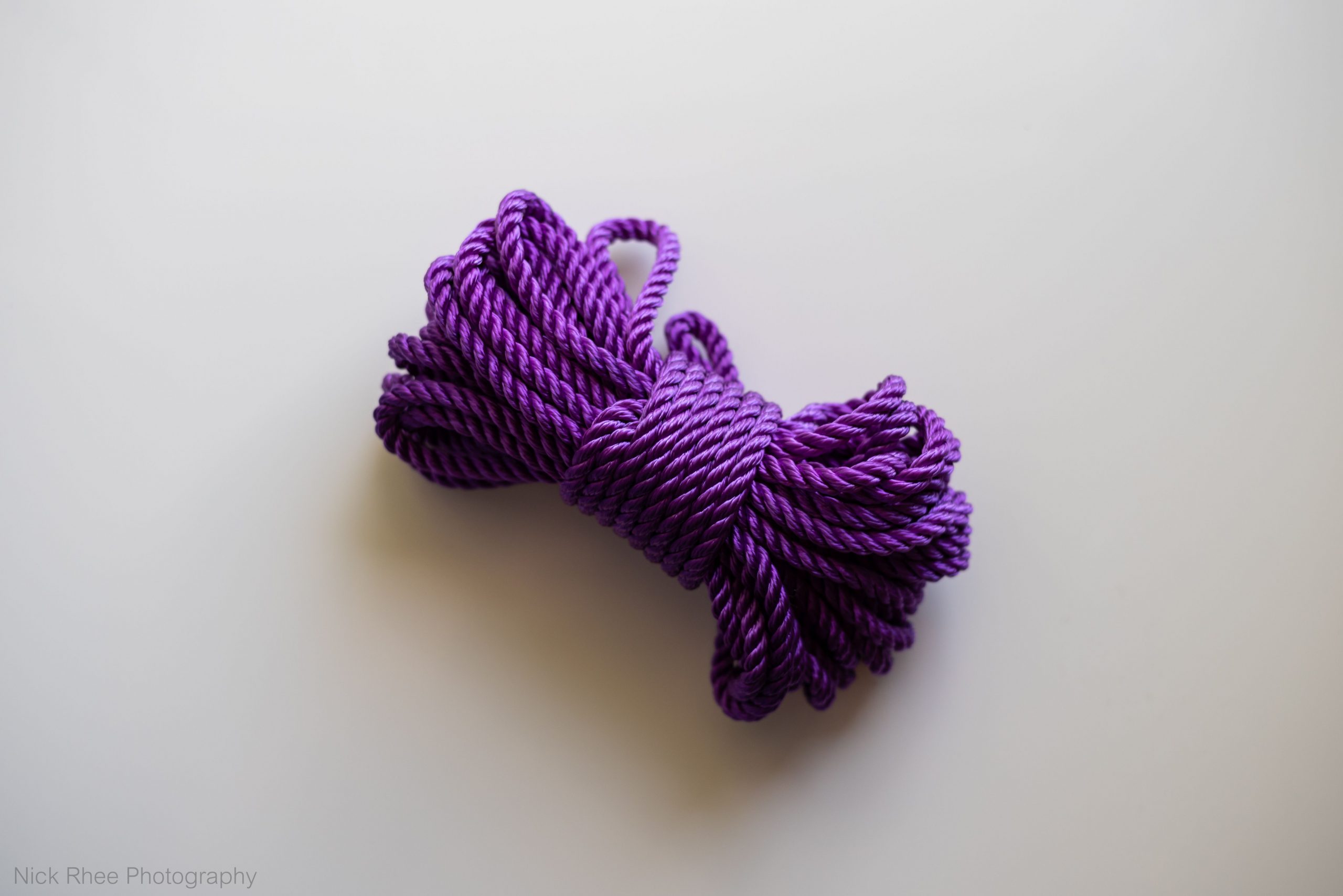 30′ Purple Nylon Rope – knottiekittie