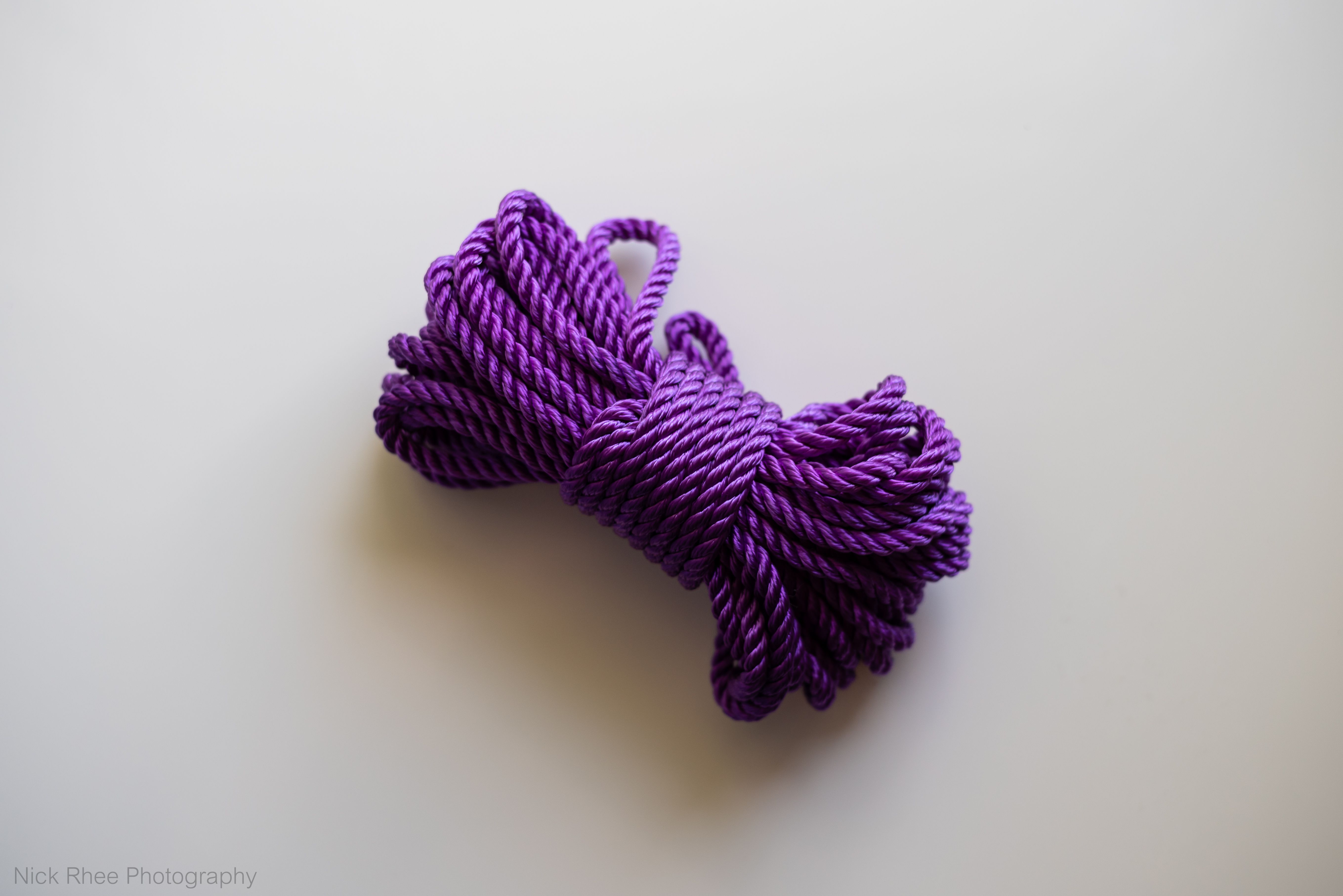 30′ Purple Nylon Rope – knottiekittie